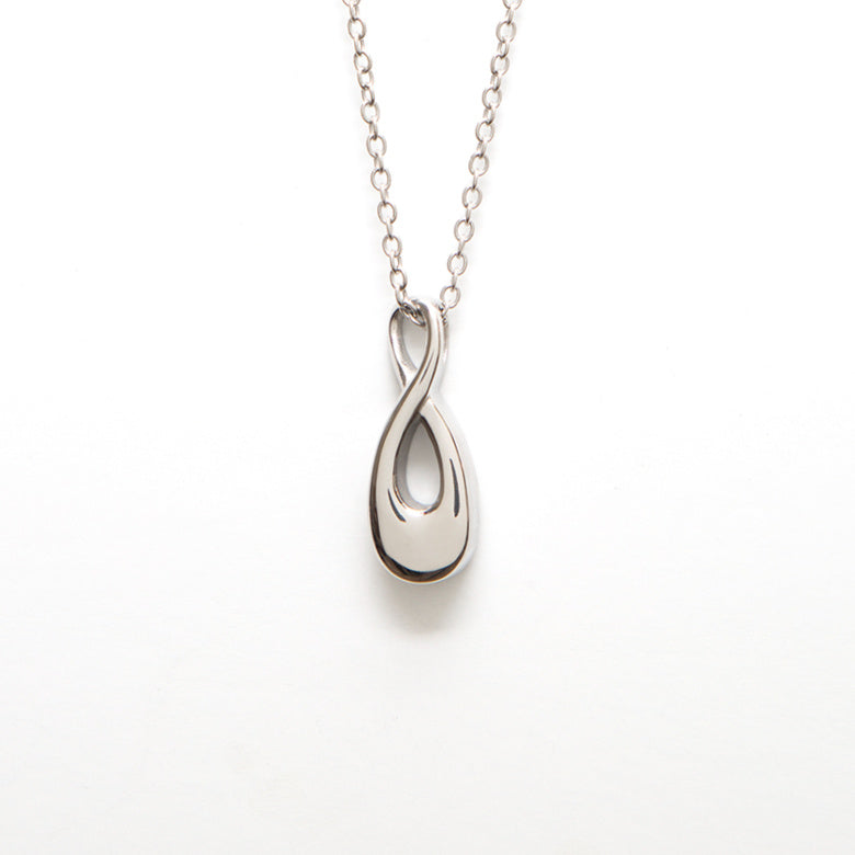 Infinity Loop Pendant That Holds Ashes | Cremation Jewelry Keepsake ...