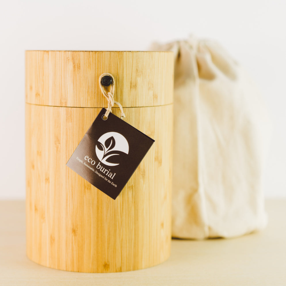 Biodegradable Burial Urn | Bamboo Urn for Ashes - Eco Burial Urn — The ...